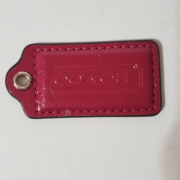 Coach | Bags | Coach Hot Pink Purse Tag Replacement | Poshmark
